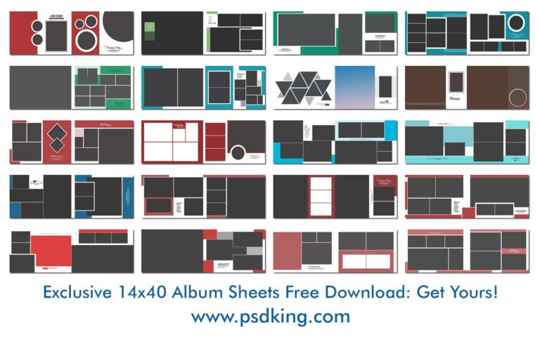Exclusive 14x40 Album Sheets Free Download: Get Yours!